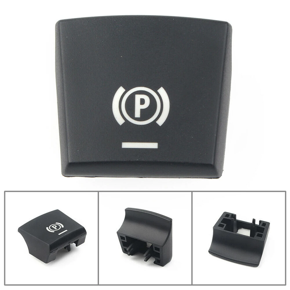 Car-Handbrake-Parking-Brake-P-Button-Switch-Cover-For-BMW-5-6-Series ...