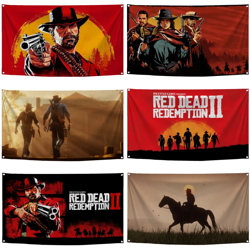 Bandeira-Oeste-dos-EUA-Bandeira-Cowboy-Cortina-de-Tape-aria-Red-Dead ...