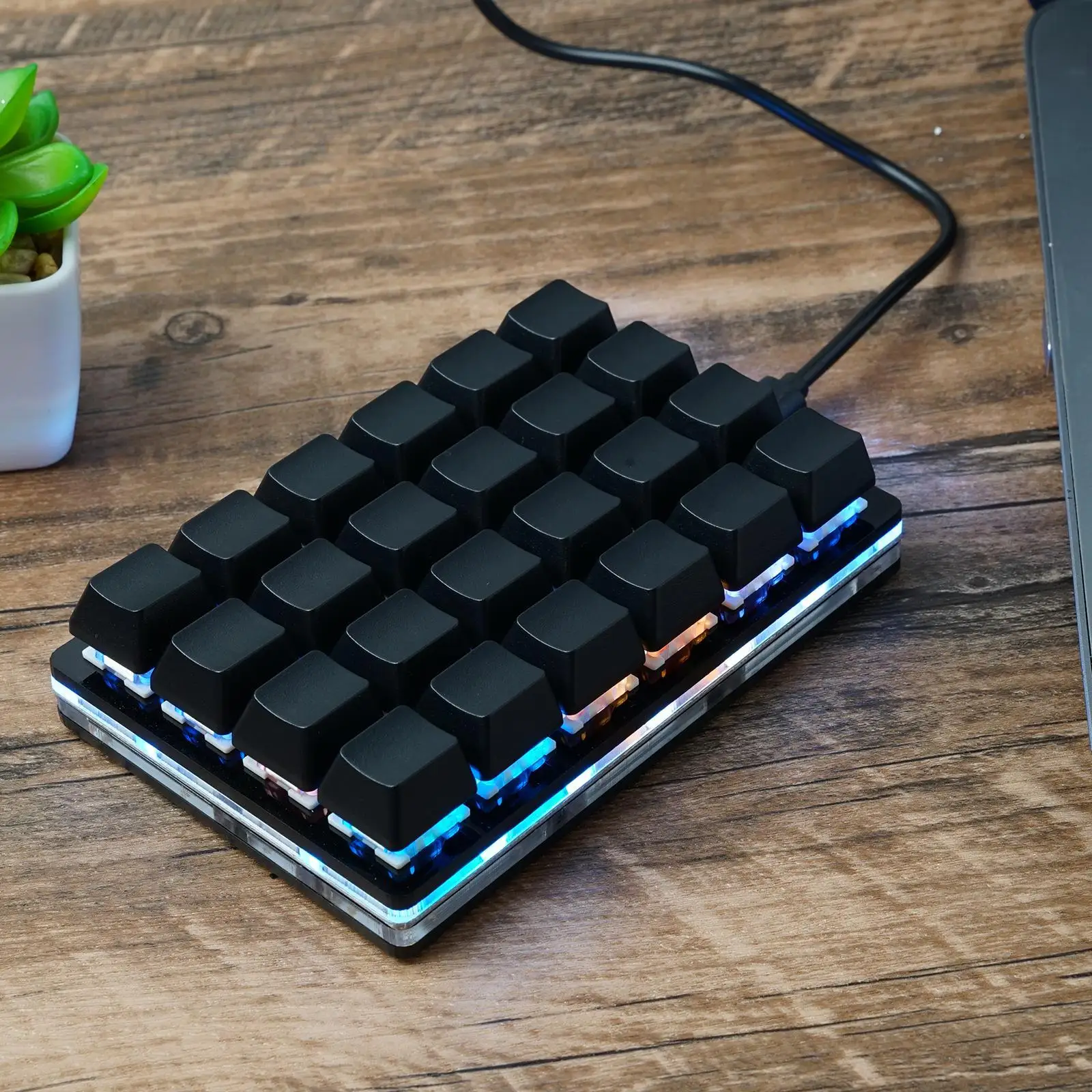 Mini-USB-Macro-Custom-Mechanical-Keyboard-2-24-Keys-Gaming-Keyboard ...