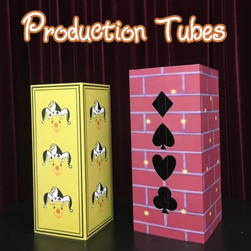 Production Tubes (Folding) Box Flowers Appearing From Transparent Box ...