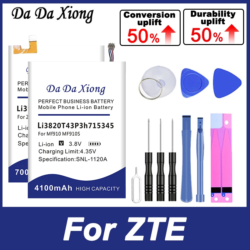 Battery For ZTE Blade AXON Red A2 A3 X3S L4 A5 L2 V7 L8 9 S Z17S Fle ...