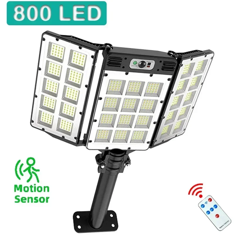 800-Led-Powerful-Solar-Lights-Outdoor-Garden-House-Yard-Lighting-Wall ...