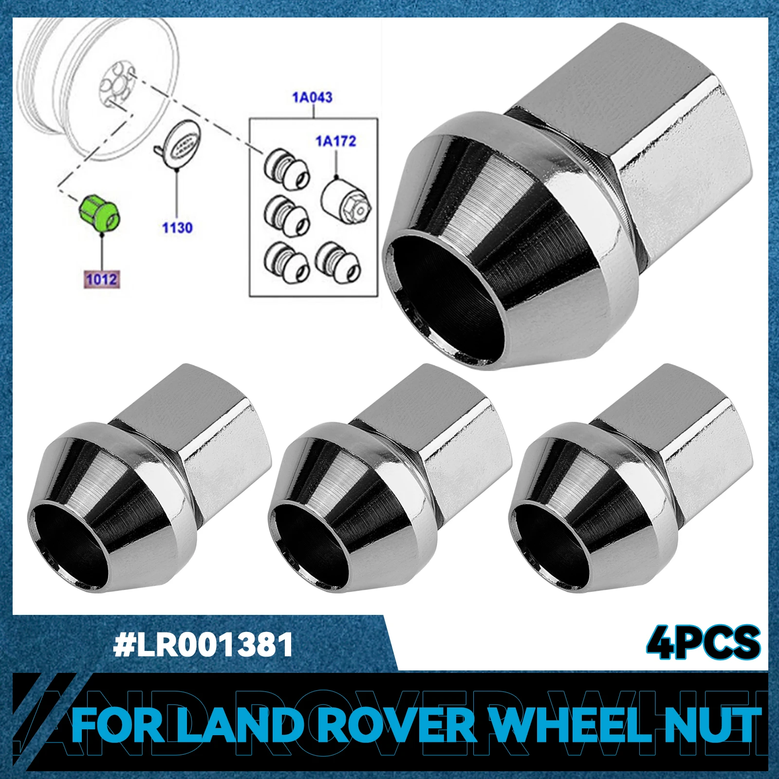4X For Land Rover Discovery Sport Freelander Range Rover Evoque Velar ...
