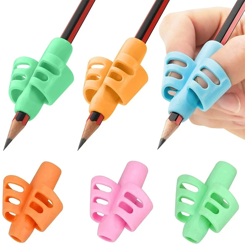 1-3PCS-Writing-Correction-Tool-2-Finger-3-Fingers-Silicone-Pen-Grip ...