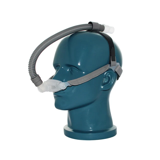 BMC CPAP Nasal Pillows Mask P2 NP With 3 Sizes Cushions Respirator Tube ...