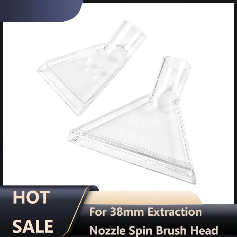 38mm-Vacuum-Cleaner-Extraction-Nozzle-Spin-Brush-Head-Clear-Swivel ...