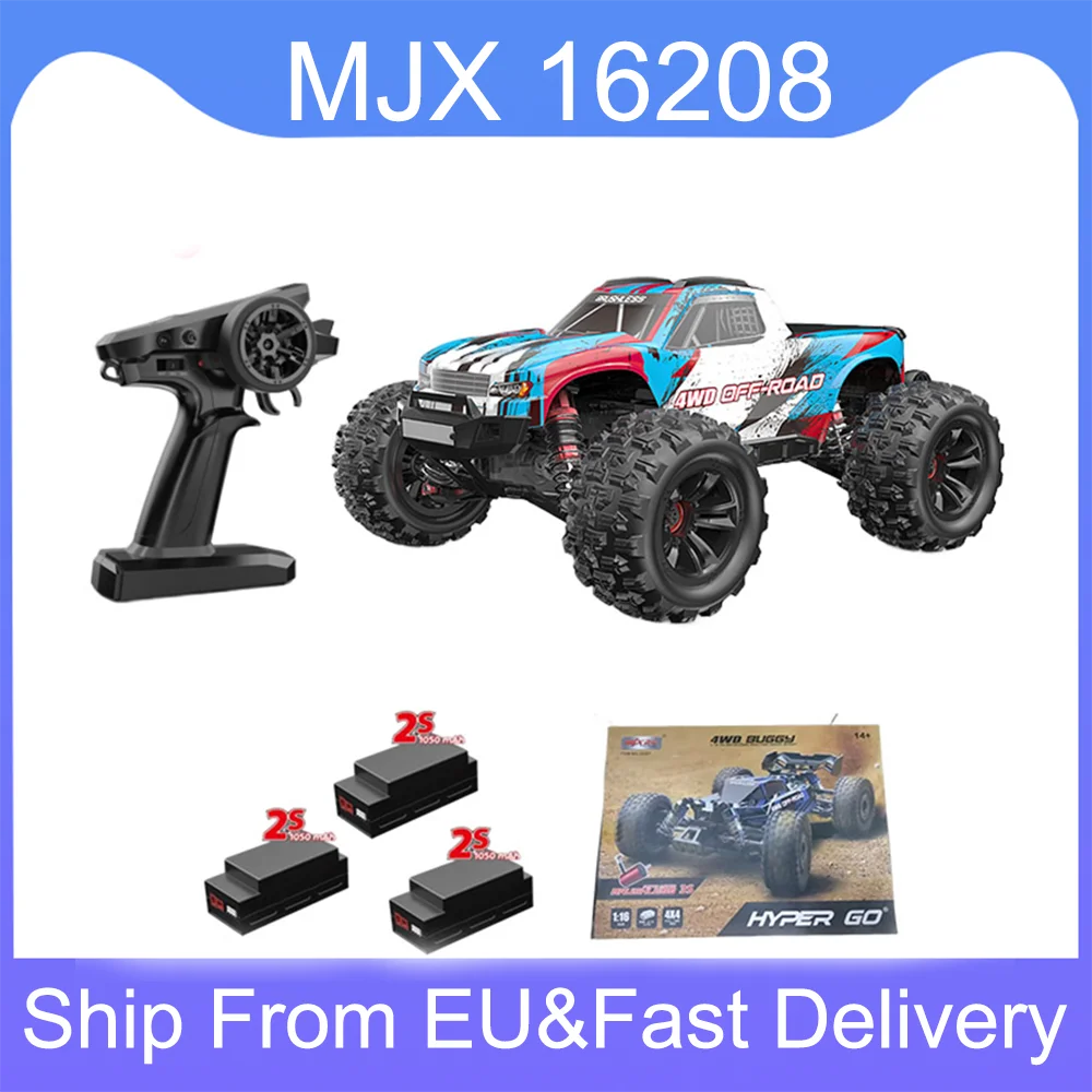 MJX-Hyper-Go-16207-16208-RC-Car-4WD-Off-Road-1-16-Remote-Control-Truck ...