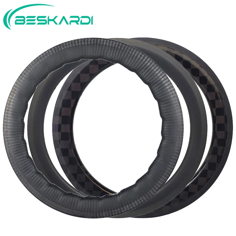 Folding-Bicycle-16-Inch-349-Carbon-Rims-Sawtooth-30-38-Depth-Rim-Disc ...