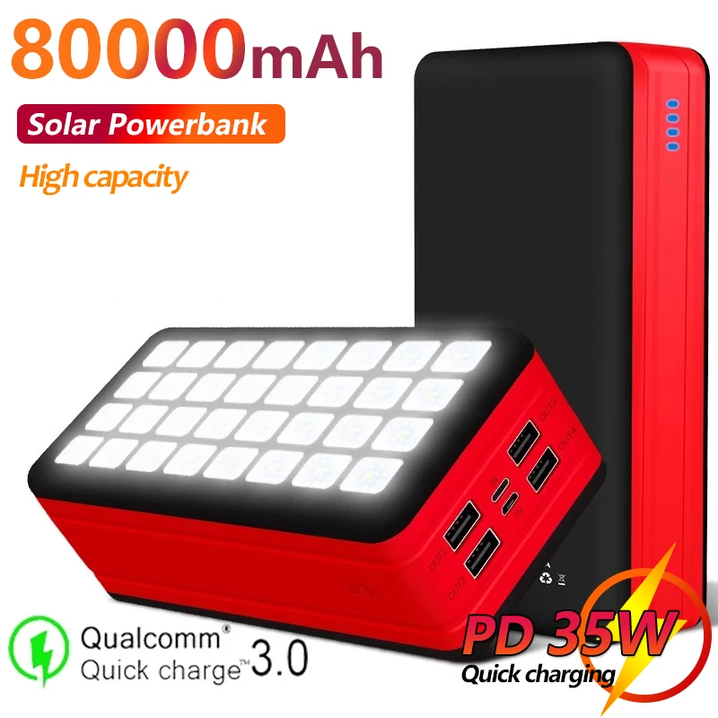 80000mAh-Portable-Solar-Phone-Charger-Power-Bank-Large-Capacity-with ...