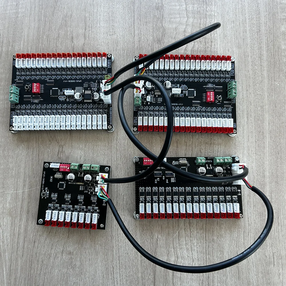 The-cascade-line-can-link-multiple-lock-control-boards-to-control-the ...