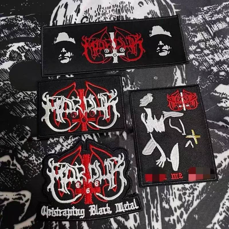 Marduk-Black-Gold-rock-band-Personalized-Patches-Black-Sexy-Embroidery-Shirt-Tactical-Stickers ...