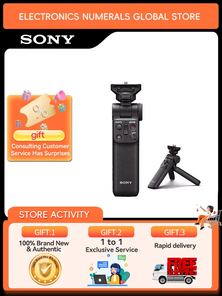 Sony-GP-VPT2BT-Bluetooth-Selfie-Handle-Wireless-Remote-Control ...
