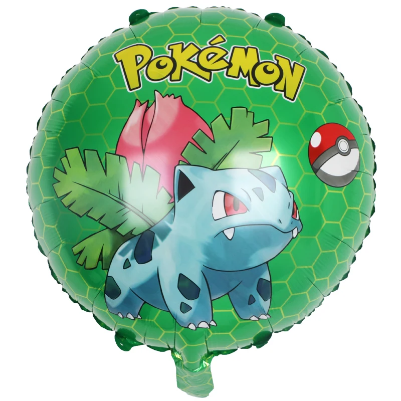 Globo de Pokémon Pikachu Geni Tortuga Maravillosa Rana Hierba Pequeño ...