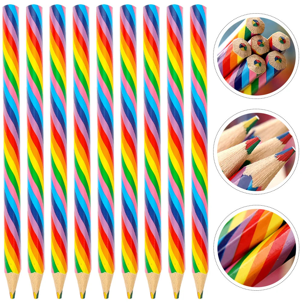 12-Pcs-4-Colors-Same-Lead-Pencil-Prize-Pencils-Cartoon-Wooden-Gift ...