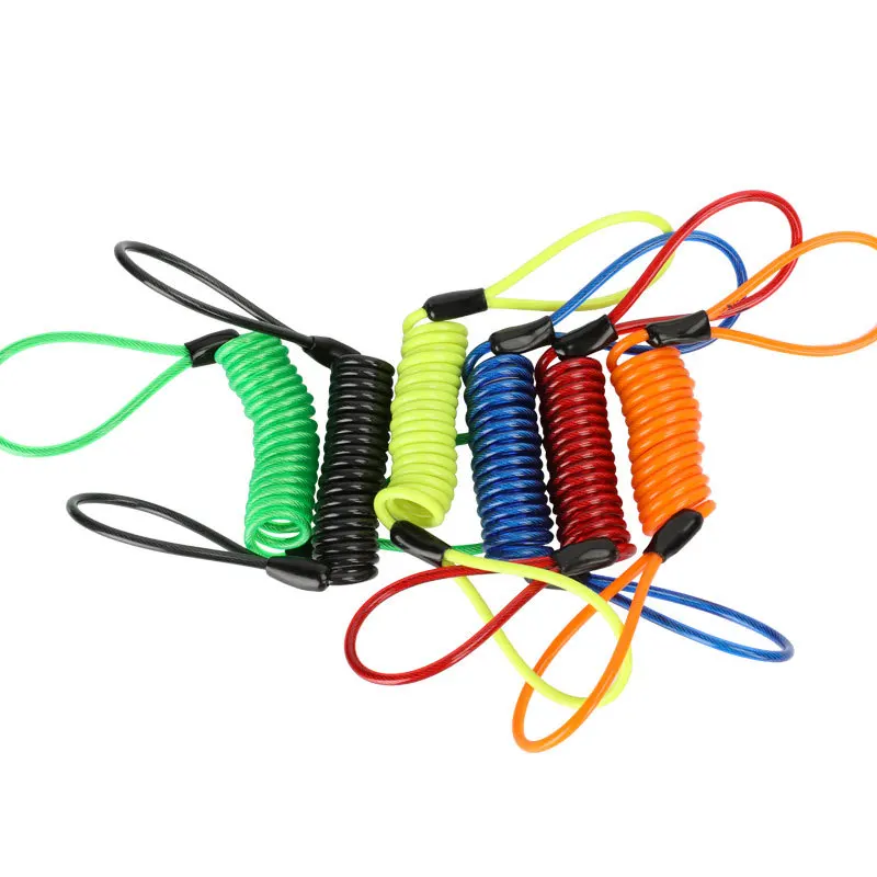 1-2m-Motorcycle-Alarm-Disc-Lock-Cable-Disc-Lock-Reminder-Minder-Disk ...