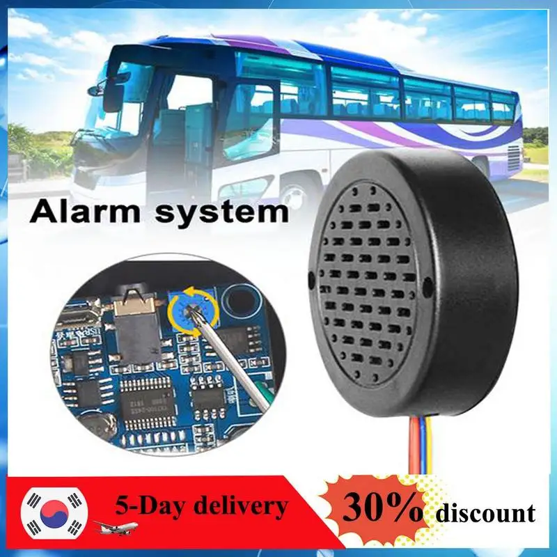 12-24V Customization Passengers Voice Reminder 4-Channel Button Trigger ...