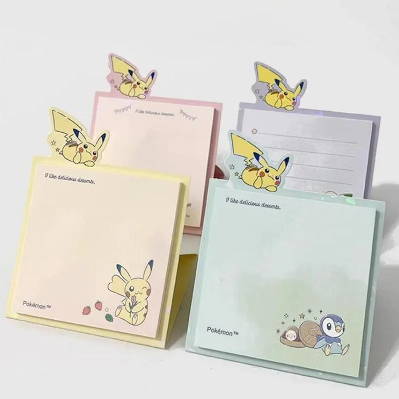 24pcs-lot-Kawaii-Pokemon-Stand-Memo-Pad-Sticky-Notes-Stationery-Label ...