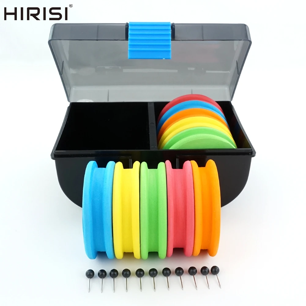 Hirisi-EVA-Foam-Spools-Colour-Carp-Fishing-Rig-Winders-Line-Leader-Wire ...