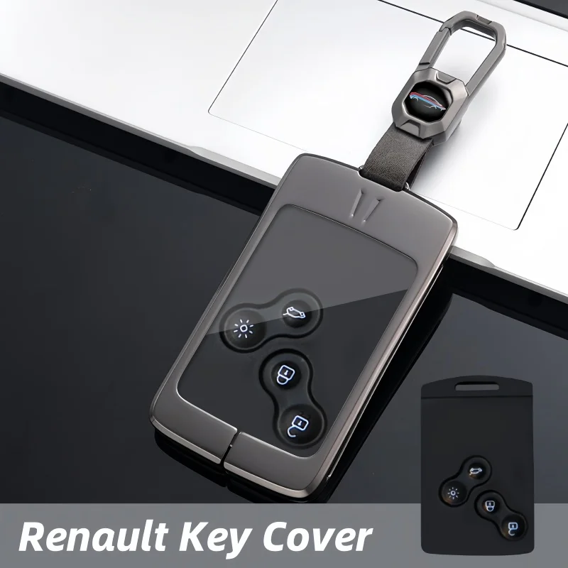 Car Key Case Cover Shell For Renault Kaptur Captur Logan Laguna Zoe ...