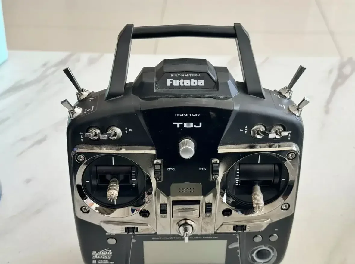 Futaba T8J 8J without Receiver 8 Channel 2.4GHz 2.4G S-FHSS Radio ...