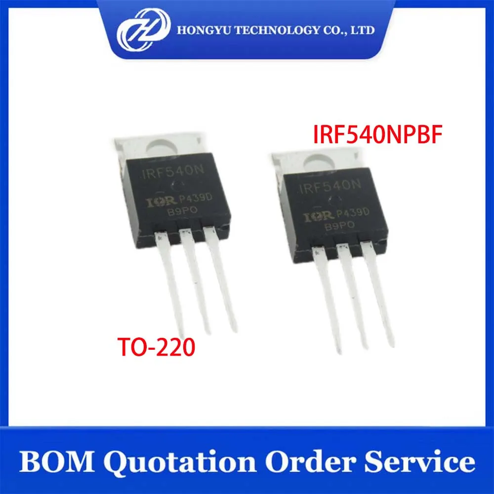 10-50-Pcs-New-Stocks-IRF540NPBF-IRF540N-IRF540-540N-MOSFET-N-CH-100V ...
