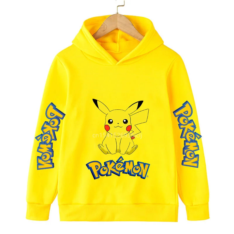 Disfraz-de-Pok-mon-para-ni-o-y-ni-a-Sudadera-con-capucha-de-Pikachu ...
