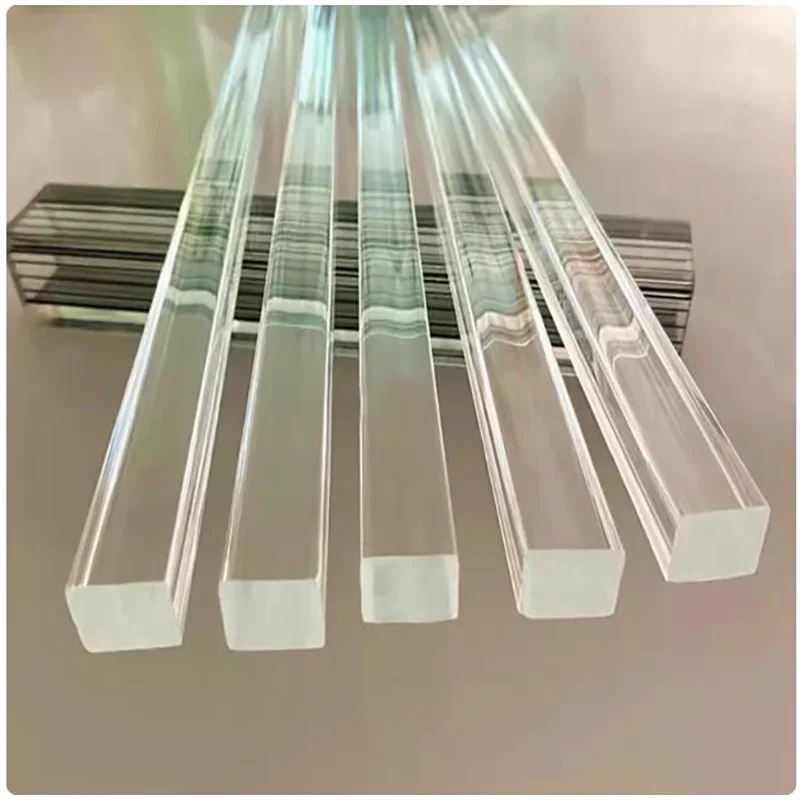 Acrylic Square Bar Plastic Rod PMMA Plexiglass Transparent Clear ...