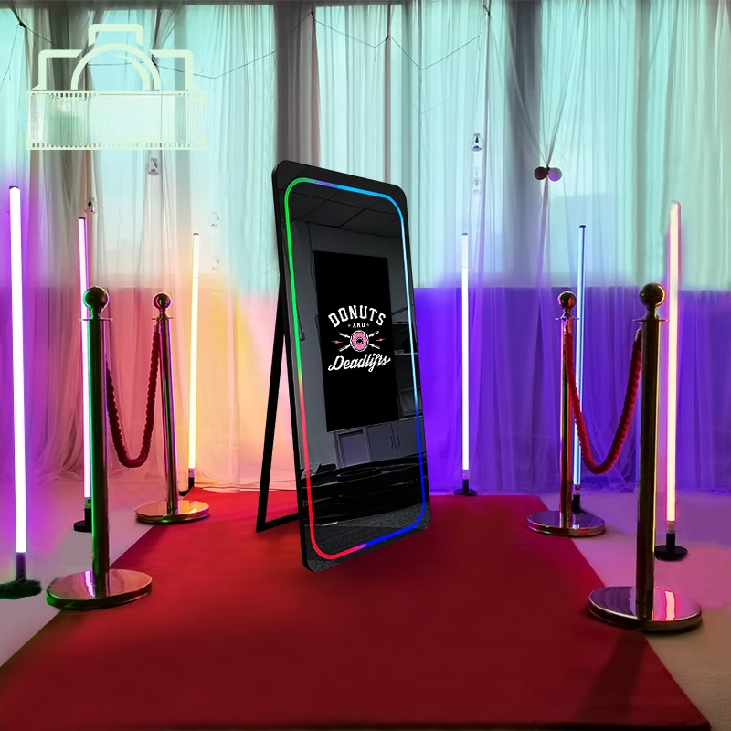 Port-til-Photo-Booth-M-quina-Beauty-Picture-Selfie-Photobooth-Espelho-M ...