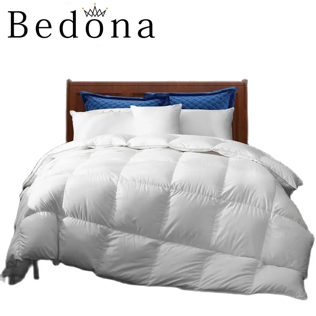 Bedona-Premium Filling Power 700 85%Goose Down Comforter Summer Warmth ...