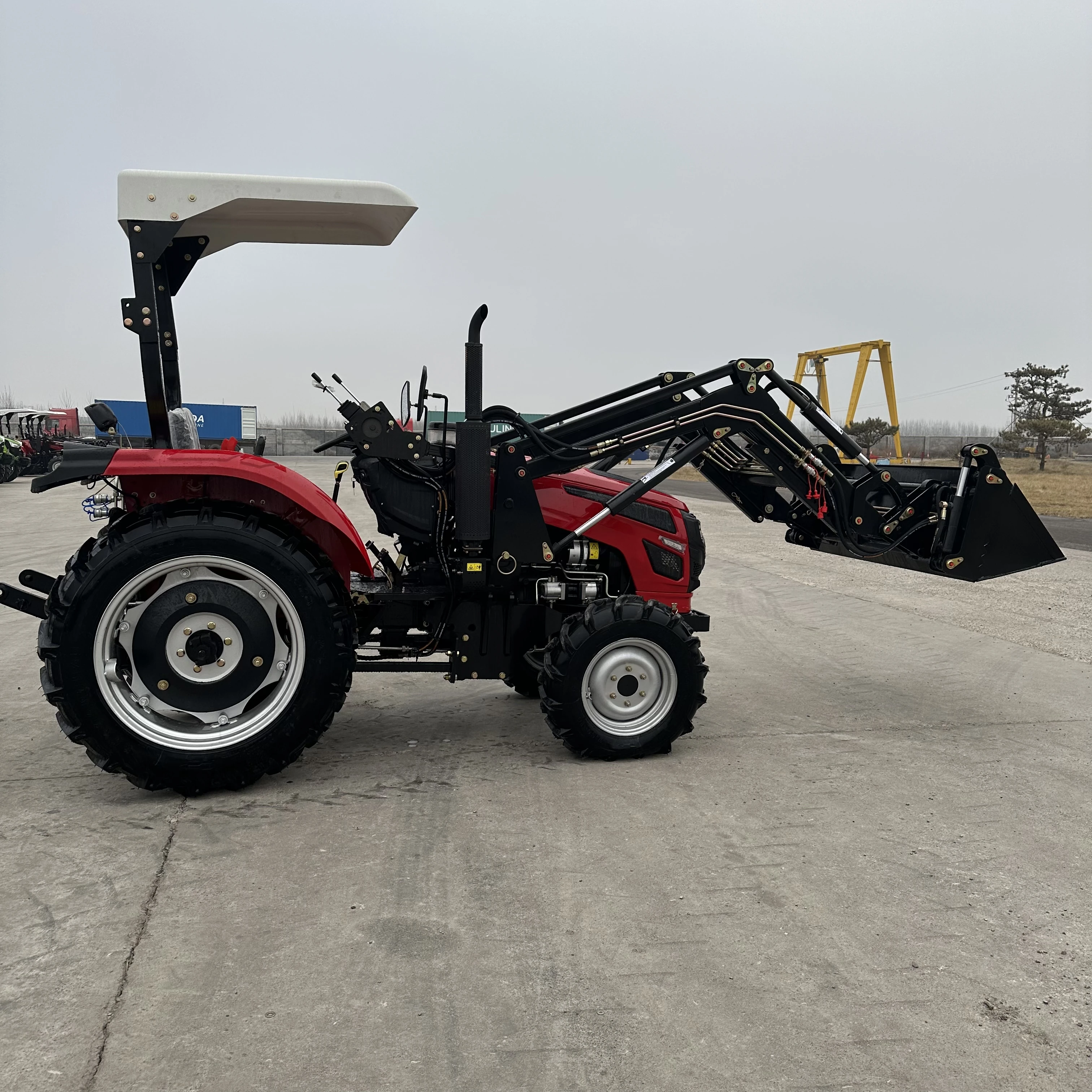 cheap-50hp-agricultural-farming-tractors-mini-tractor-4x4-for-sale-with ...