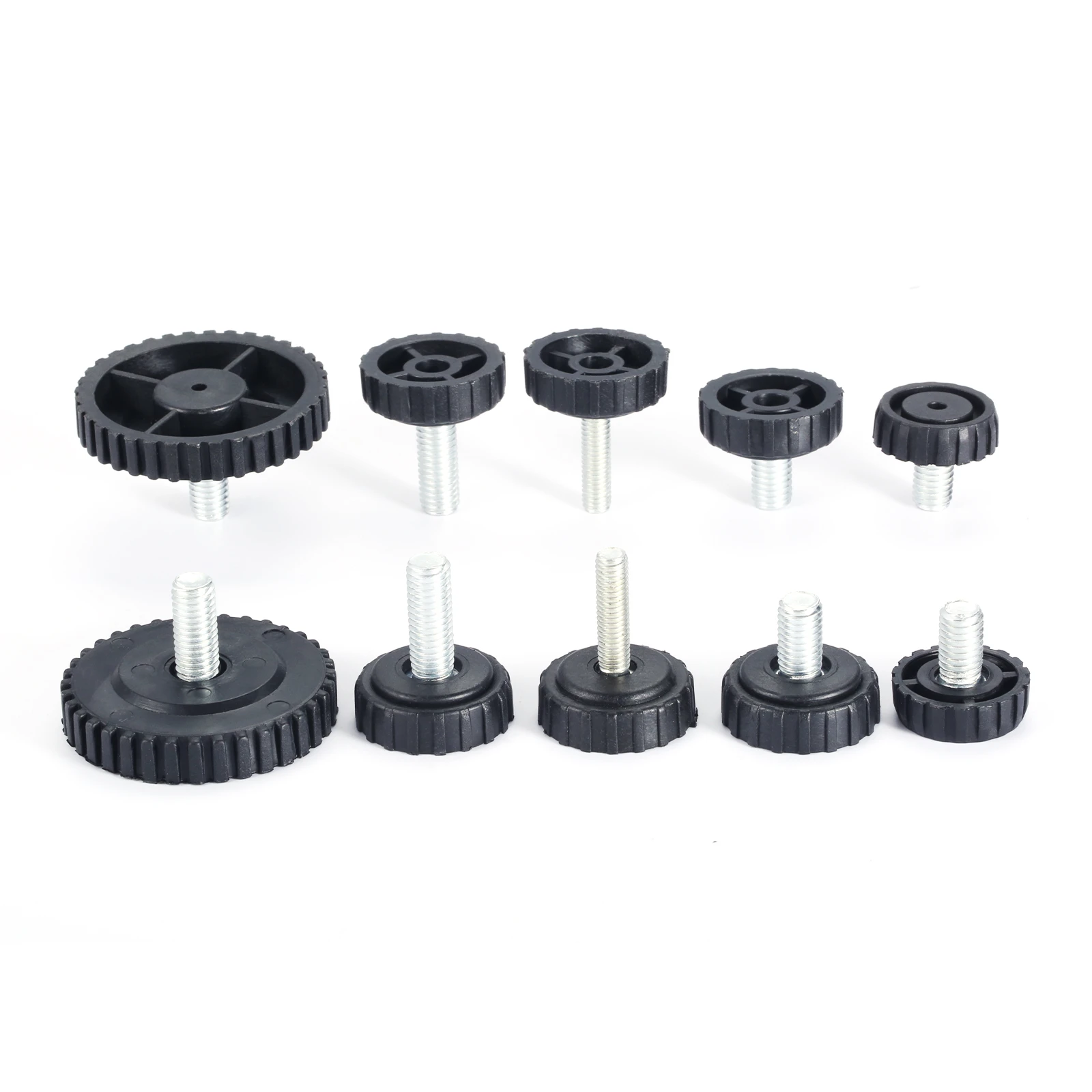 5pc or 10pc Adjusting Furniture Feet Leveling Pad Screw M6/M8 Floor ...