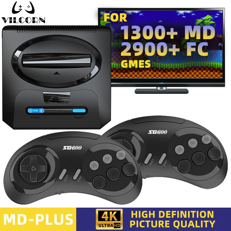 16BIT-Segas-MD-Video-Game-Console-For-Sega-Mega-Drive-Genesis-FC-Dendy ...