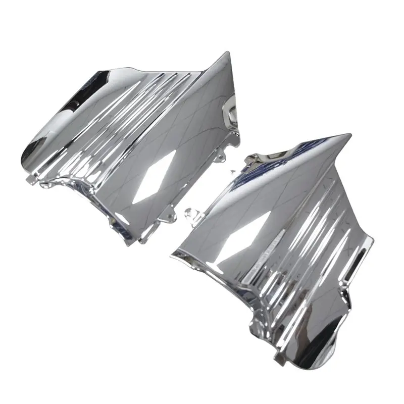 Durable-Engine Lower Side Cover Chrome Trim Panel 1 Pair For Honda ...