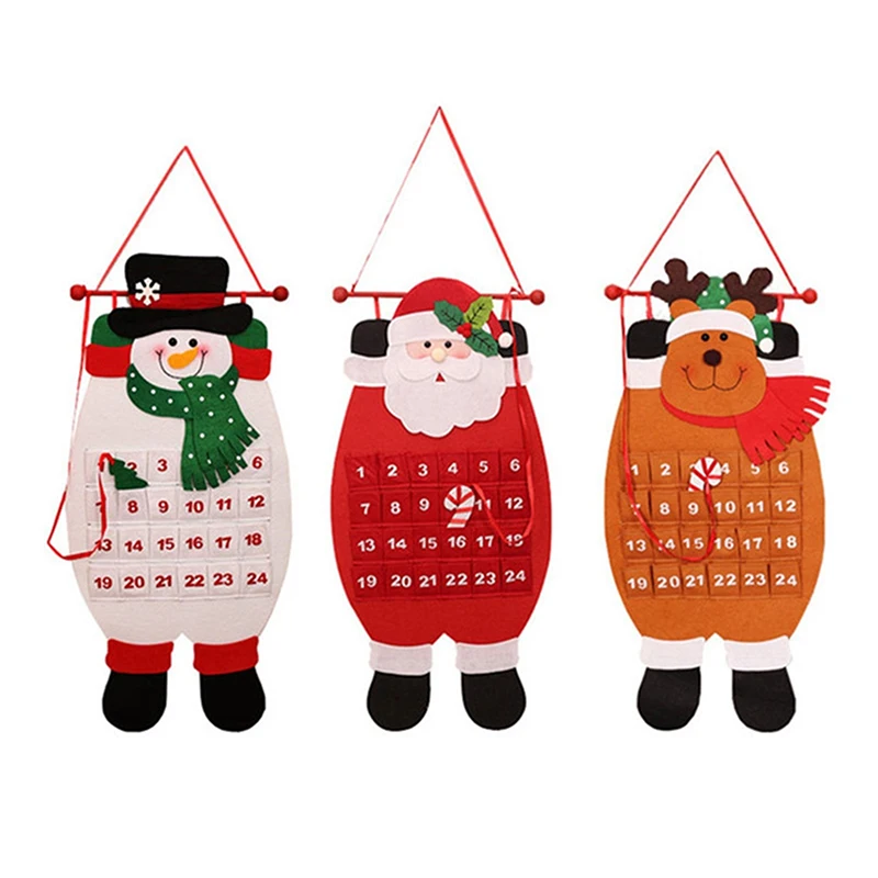 Christmas-Calendar-Santa-Claus-Snowman-Santa-Claus-Xmas-Advent-Timer ...