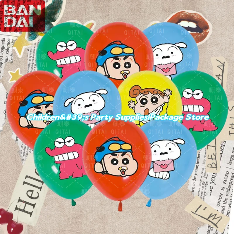 3/6/18pcs 12inch Crayon Shin-chan Cartoon,latex Balloons Set,for Boy ...