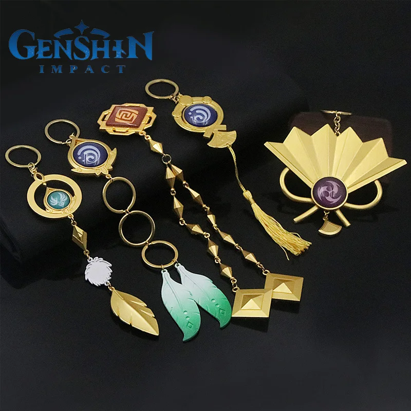 Genshin-Impact-Vision-Lnazuma-Scaramouche-Keychain-Venti-Raiden-Shogun ...