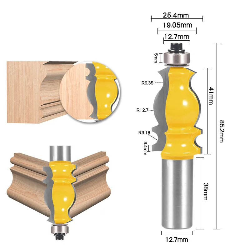 Cemented Carbide Molding Router Bit | Cemented Carbide Milling Cutter ...