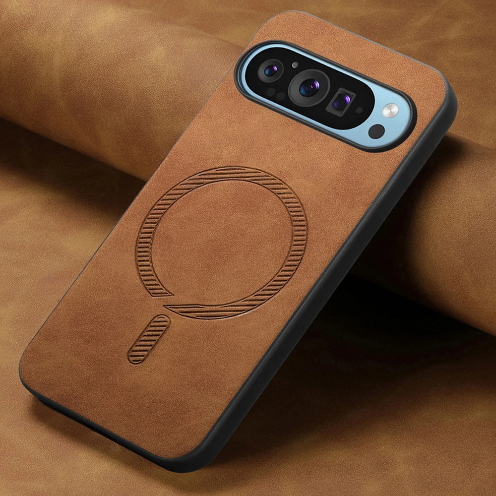 Pixel-9-Pro-XL-5G-2024-Luxury-Case-For-Google-Pixel-8A-Magsafe-Leather ...