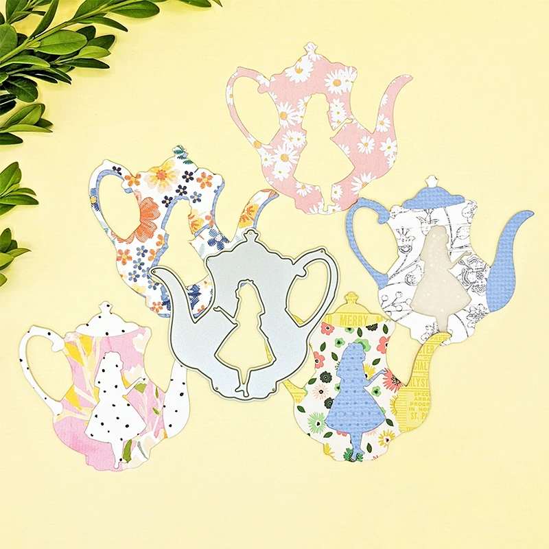 Teapot-Metal-Cutting-Dies-Princess-Die-Cuts-for-Diy-Scrapbooking-Album ...