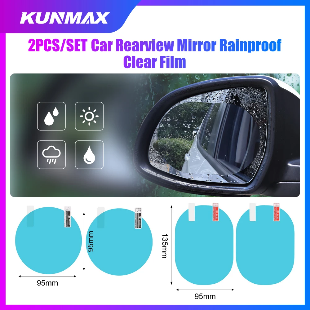 2PCS-Car-Rearview-Mirror-Protective-Film-Car-Mirror-Window-Clear-Film ...