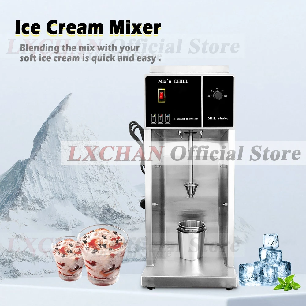 LXCHAN-Speed-Adjust-Flurry-Ice-Cream-Blender-Maker-DIY-Kinds-of-Flurry ...