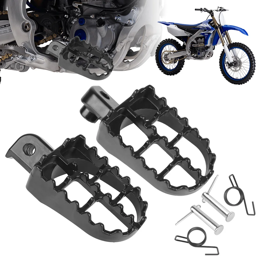 Aluminium-Footpegs-Pedals-Dirt-Bike-Foot-Pegs-For-Pit-Dirt-Motor-Bike ...