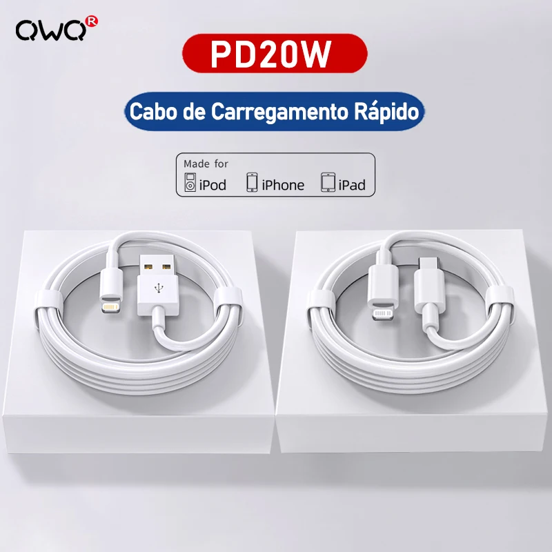 Original usb tipo c cabo para iphone 13 11 12 pro max mini xr xs ipad ...