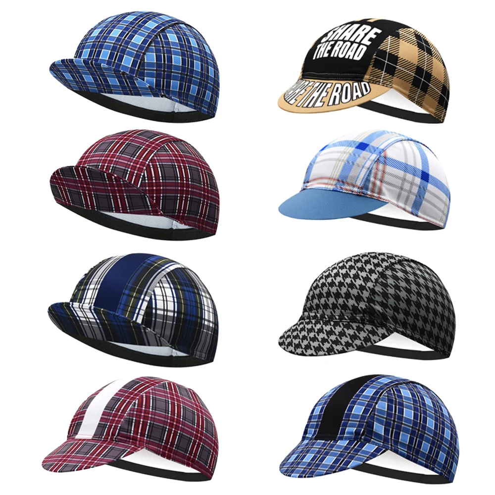Classic-Quick-Dry-Polyester-Lattice-Cycling-Hat-Bicycle-Cap-For-Men-And ...