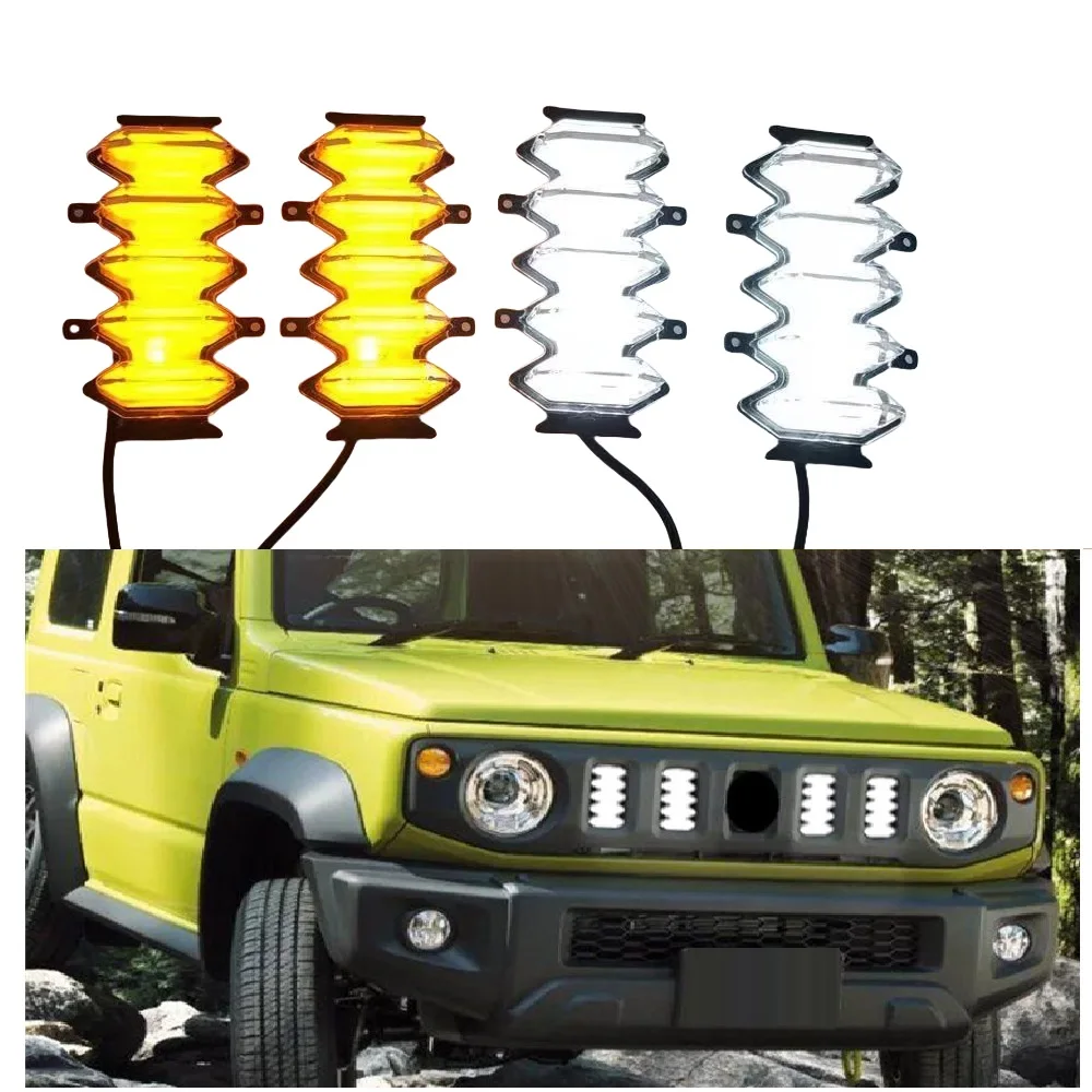 Auto-led-grill-lights-for-Jimny-2019-2020-2021-2022-Led-grille-grills ...