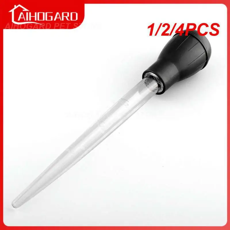1-2-4PCS-28cm-Lengthen-Pipettes-Aquarium-Siphon-Fish-Tank-Vacuum ...