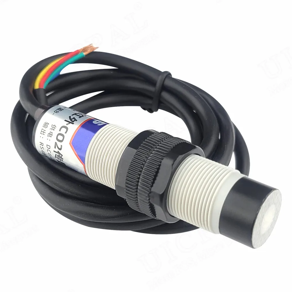 Infrared-Rays-Carbon-Dioxide-Sensor-Module-RS485-5000PPM-Pipe-Measure ...