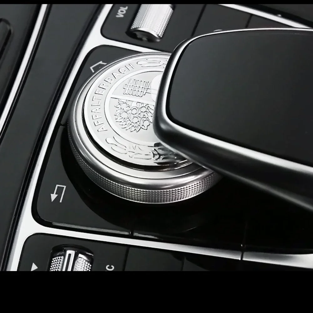 Car Interior Center Console Sticker Button Multimedia Sticker For ...