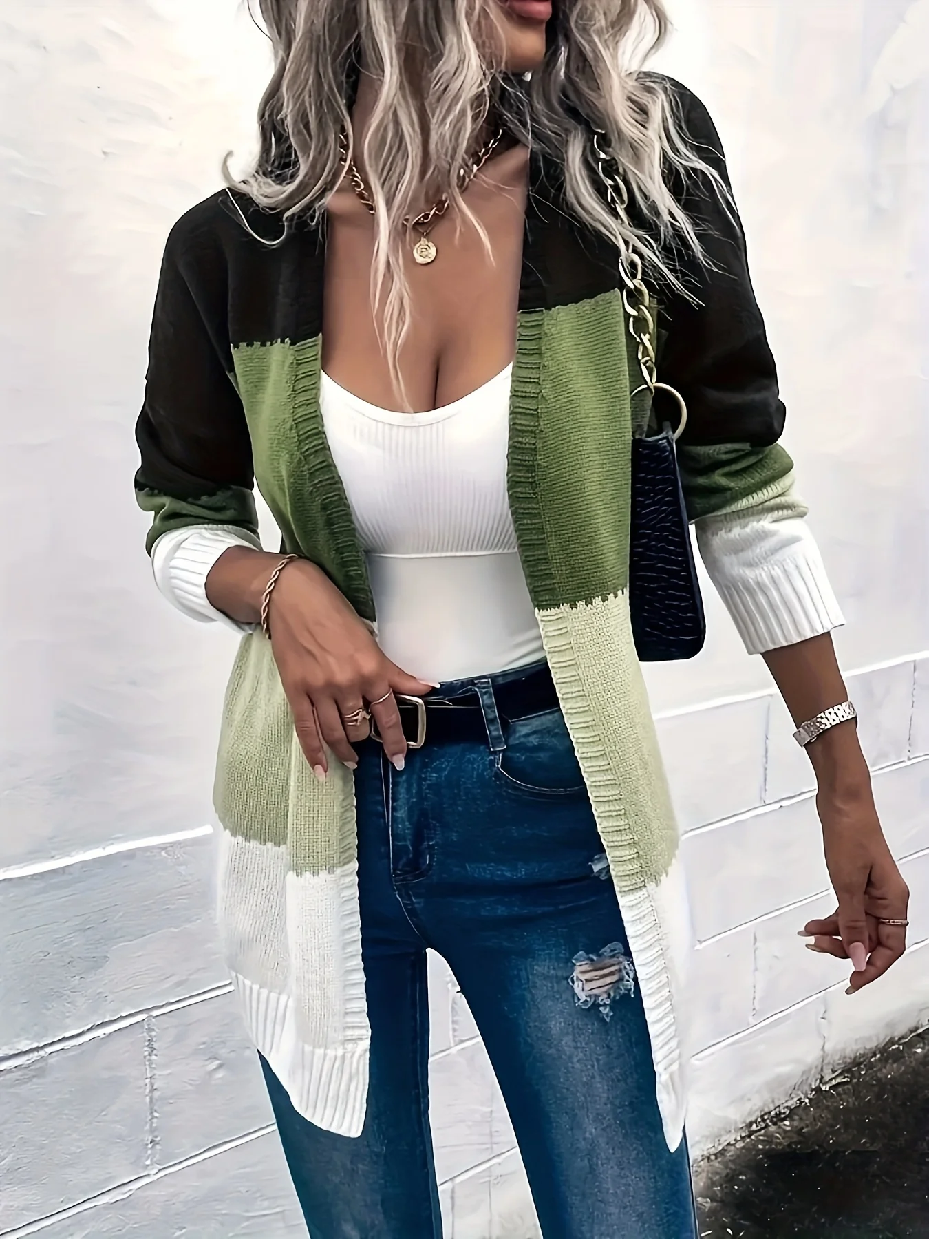 Women-s-Color-Block-Cardigan-Stylish-Long-Sleeve-Sweater-for-Fall-and ...