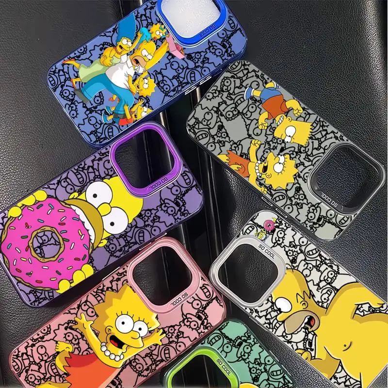 Cartoons Homers Simpsons Case for Samsung A73 A72 A55 A54 A53 A35 A34 ...